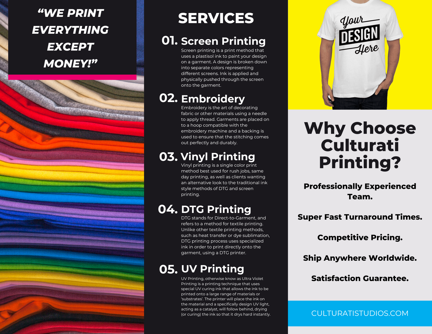 Printing – Culturati Studios